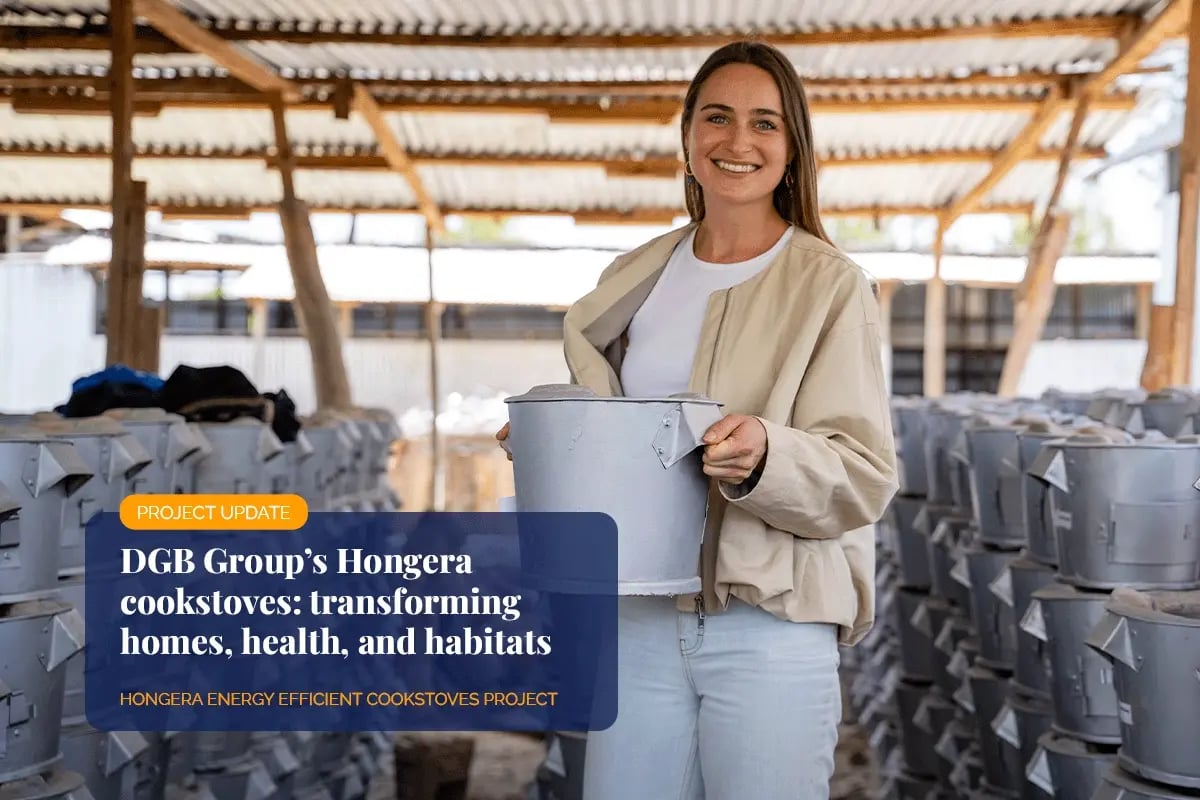 DGB Group’s Hongera cookstoves: transforming homes, health, and habitats